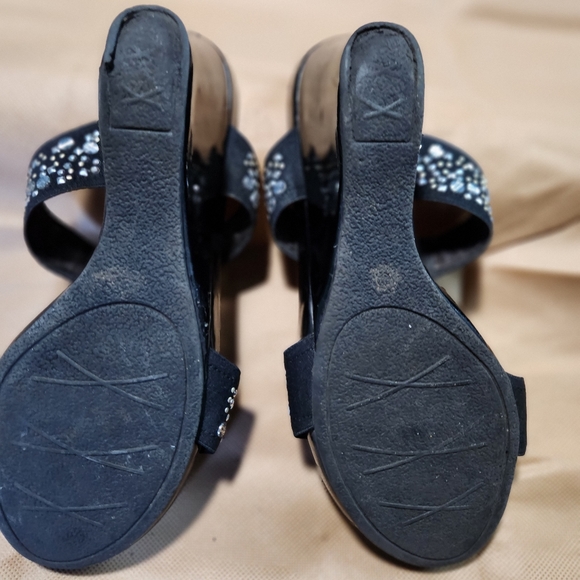 Impo | Shoes | Impo Bling Wedge Sandals | Poshmark